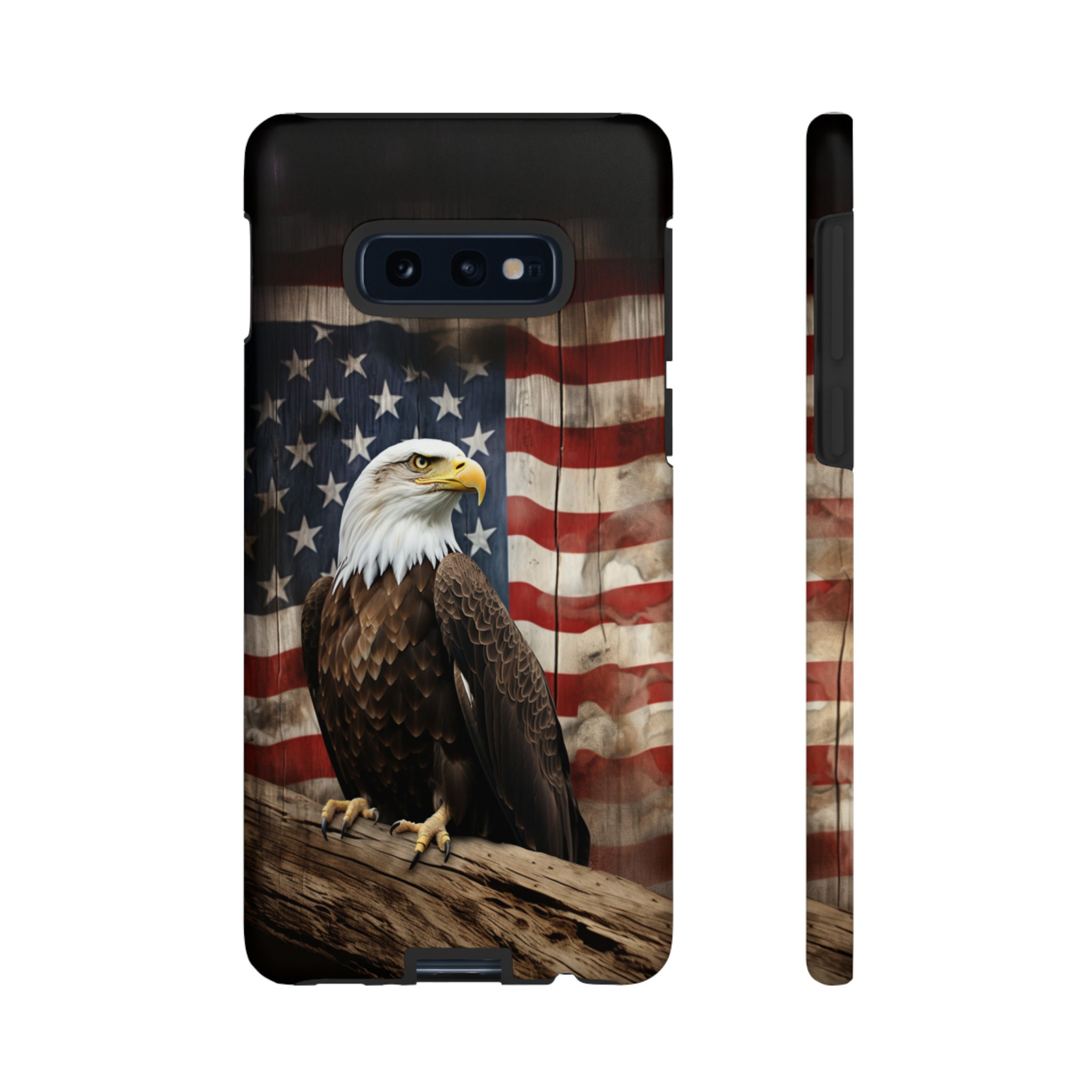 US Flag With Eagle Patriotic Phone Case for Iphone, Samsung and Google ...