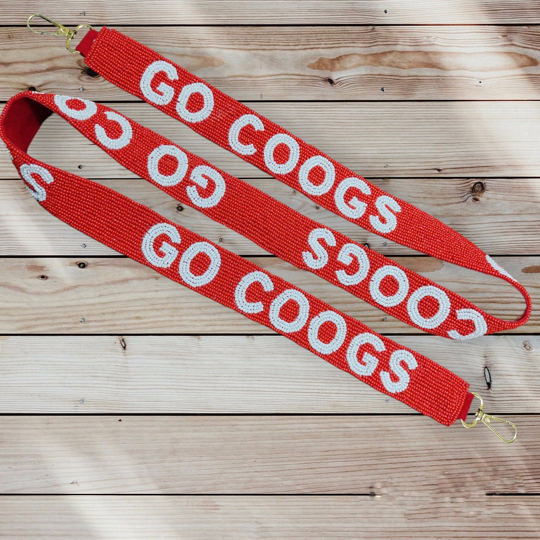 Handmade Beaded Straps for Game Day/game Day Accessories/ Go Coogs ...