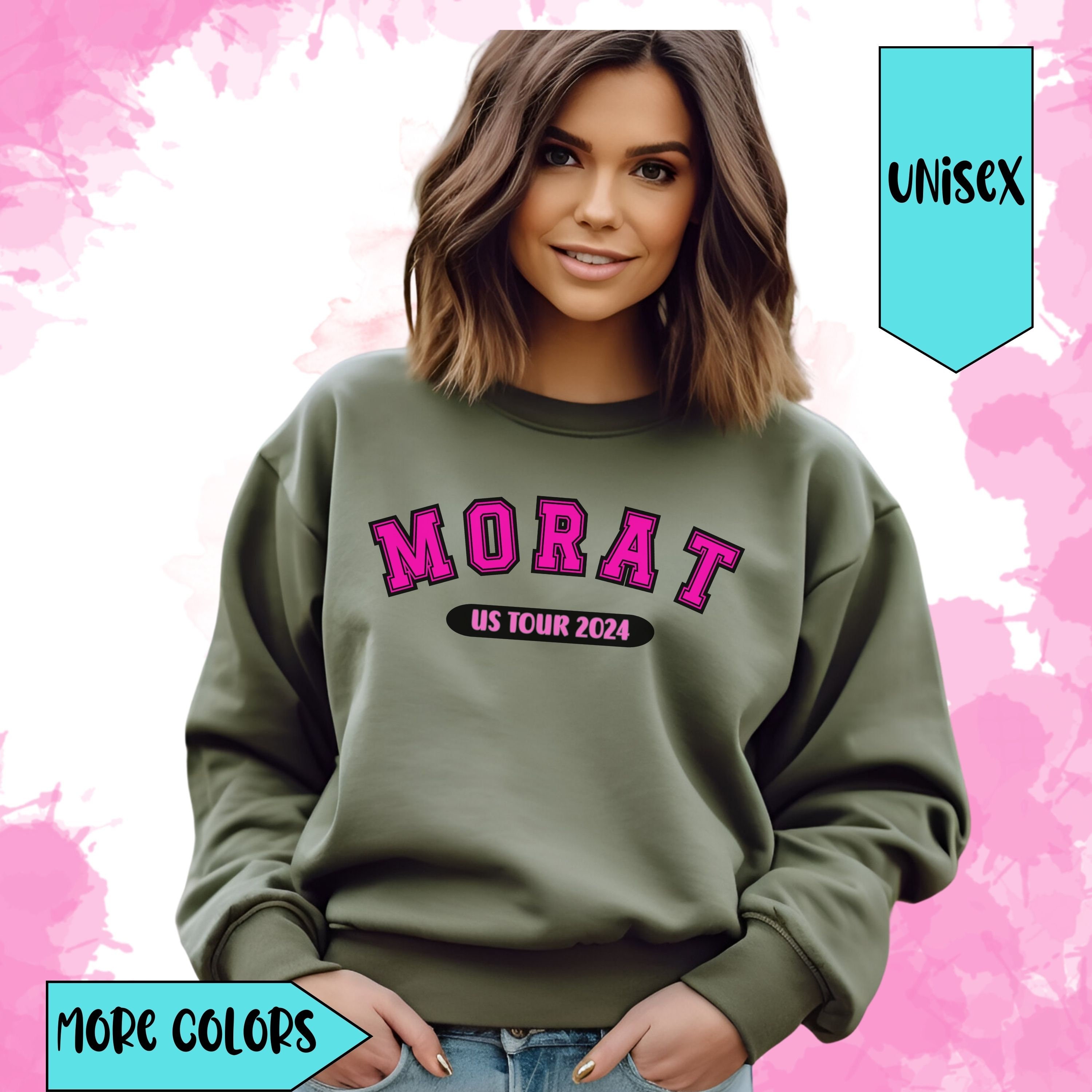 Morat US Tour 2024 suéter Morat Band Fan Shirt Morat 2024 tour camisa ...