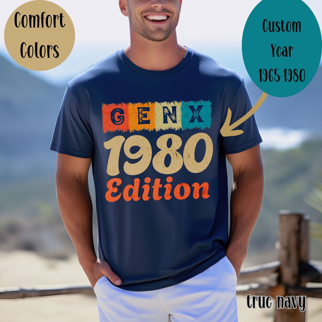 Gen X Custom Shirt Personalized Gen X Shirt Retro Gen X Tshirt ...