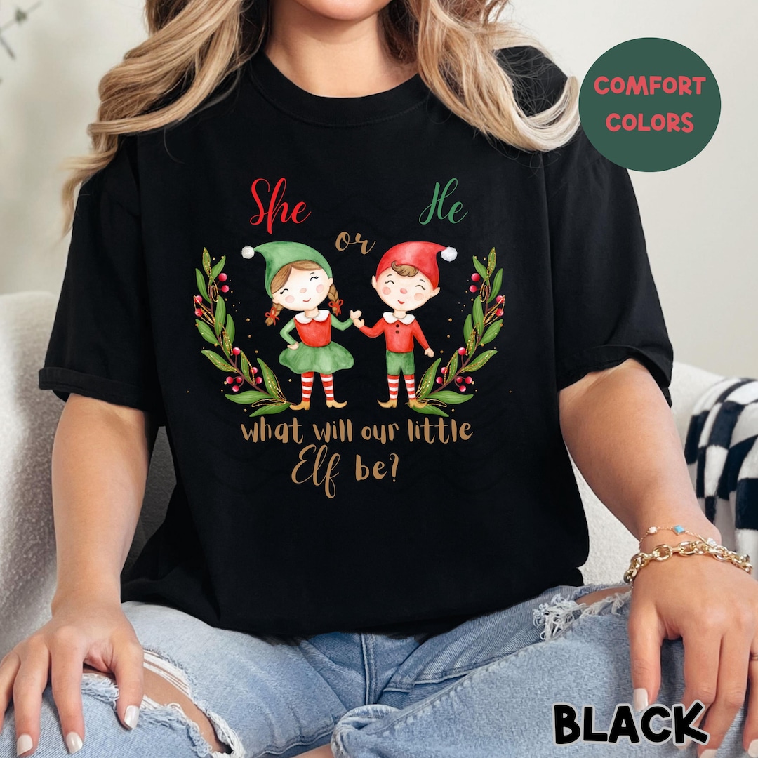 Elf Gender Reveal What the Elf Gender Reveal Winter Gender Reveal Party ...