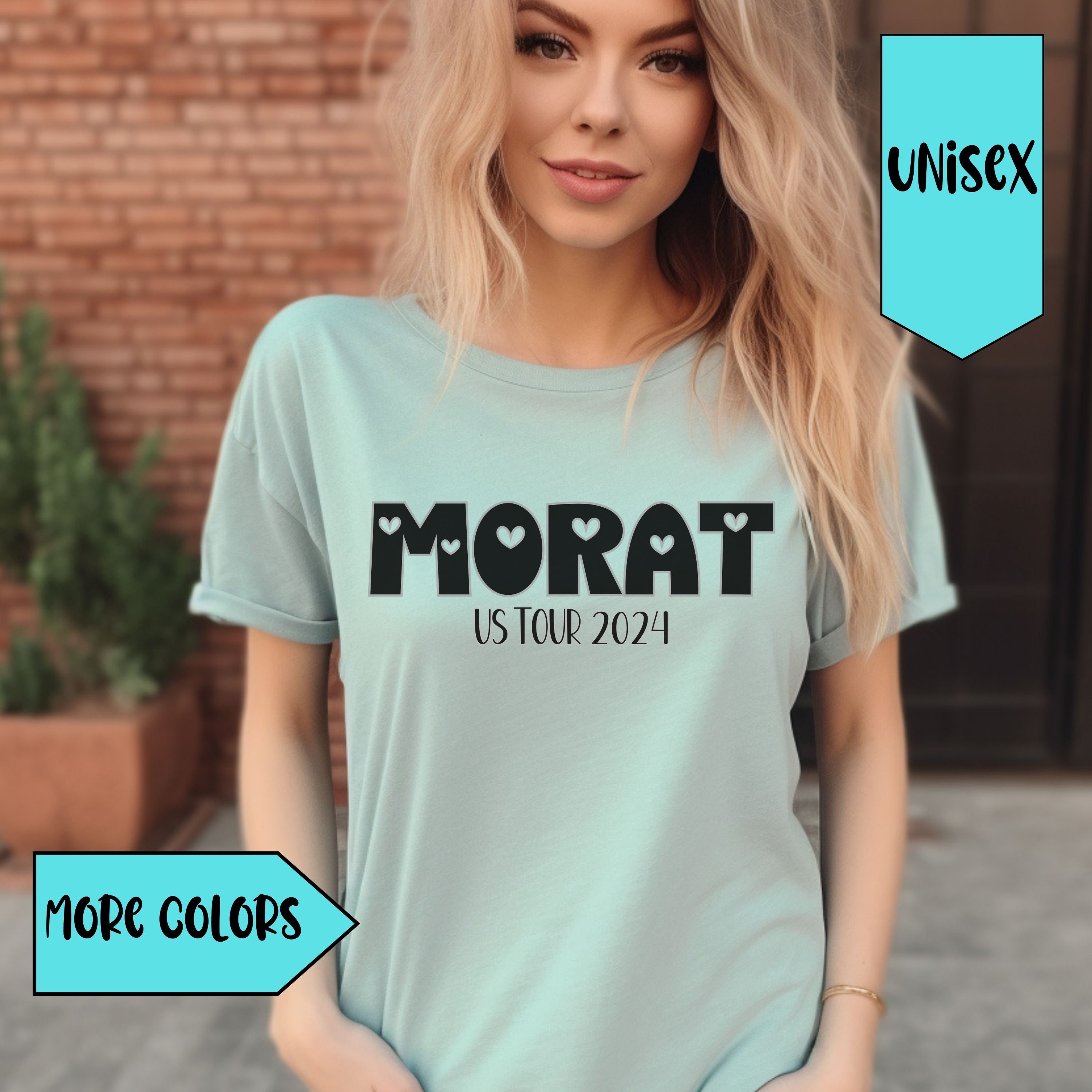 Morat Si Ayer Fuera Hoy US Tour 2024 Shirt Morat Band Fan T-shirt Morat ...