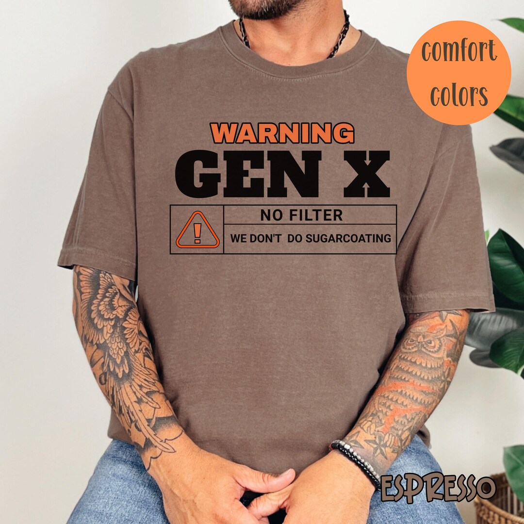 Gen X Shirt Gen X Raised on Hose Water Shirt Generation X Shirt Gen X T ...