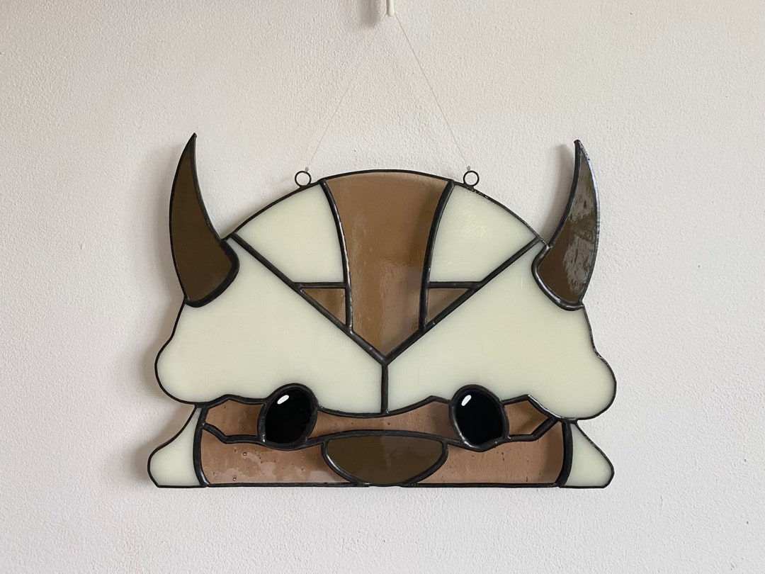APPA Avatar the Last Airbender Stained Glass, Flying Bison Yip-yip ...
