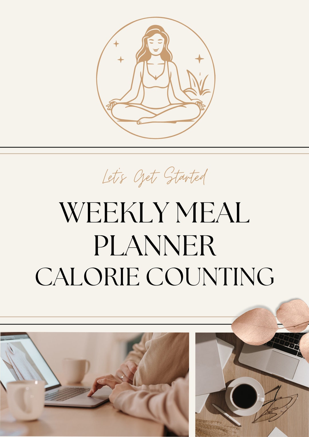 Calorie Counting Meal Planner, Printable Meal Planner, Meal Planner ...