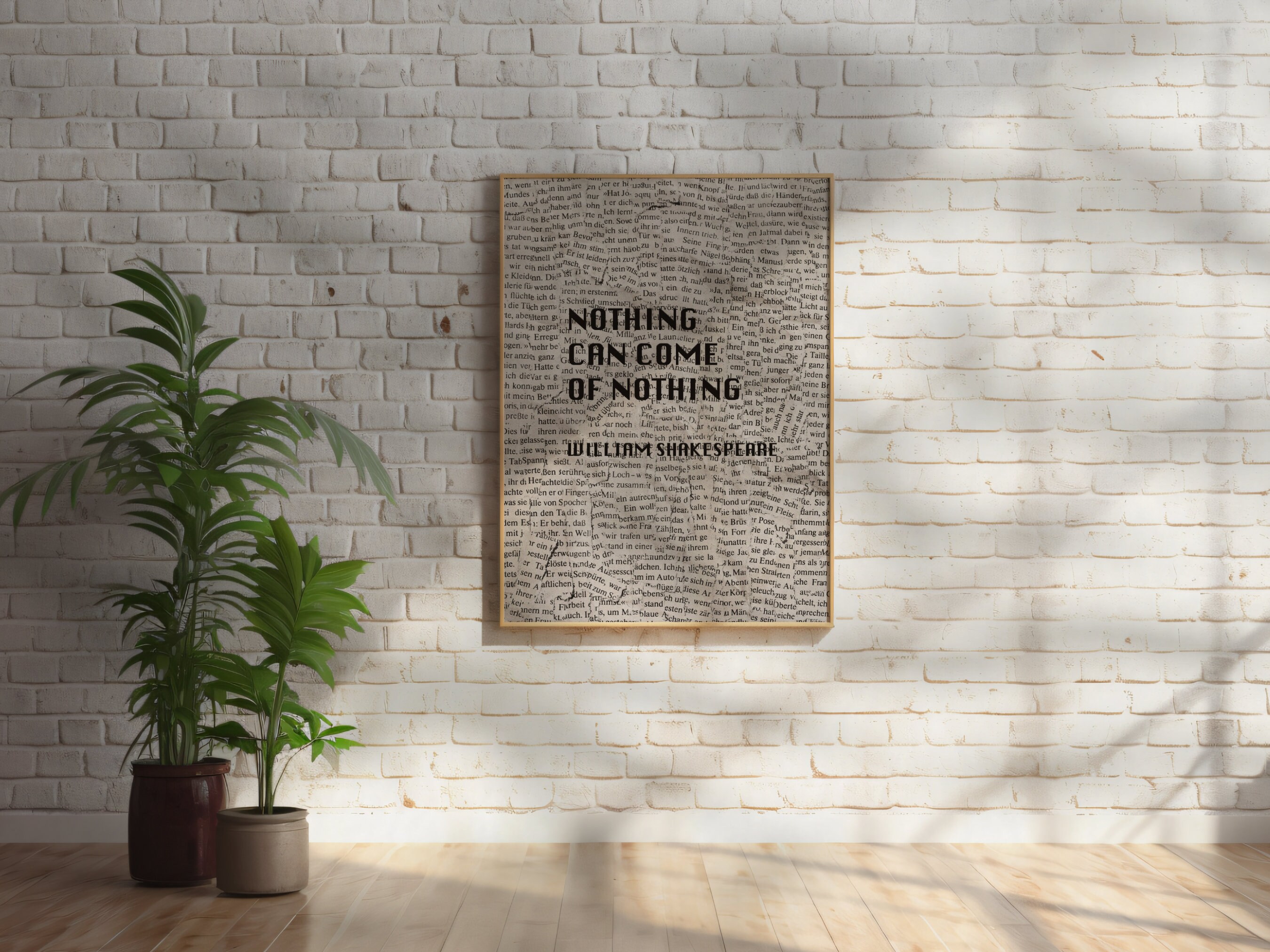 Shakespeare Quote, Book Page Print, Gift for Book Lover, Literary Gift ...
