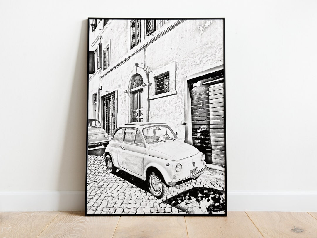 Italy Street Sketch Art | Pencil Drawing | Charcoal Line Art | Black ...