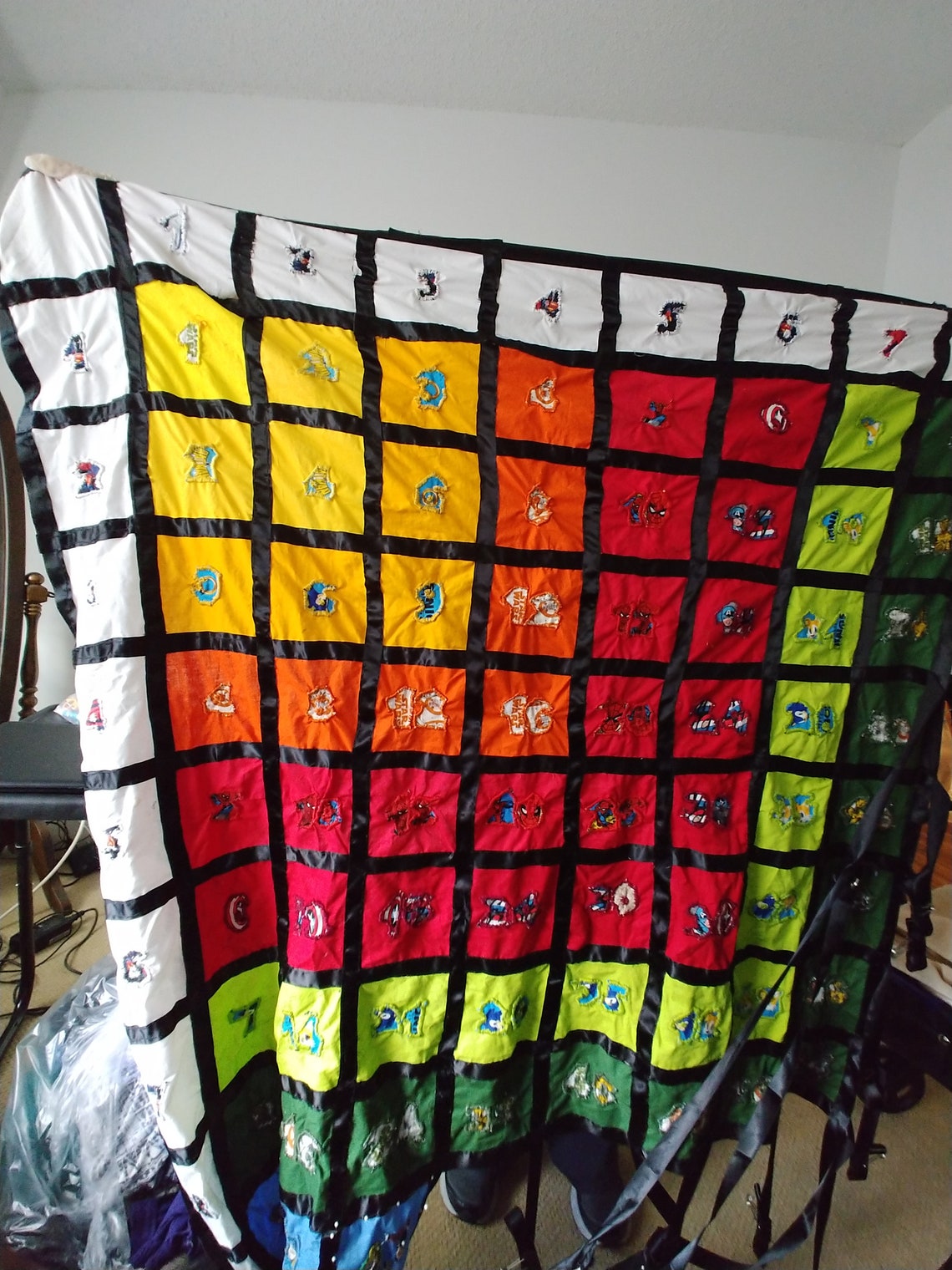 Multiplication Table Quilt Pattern - Etsy