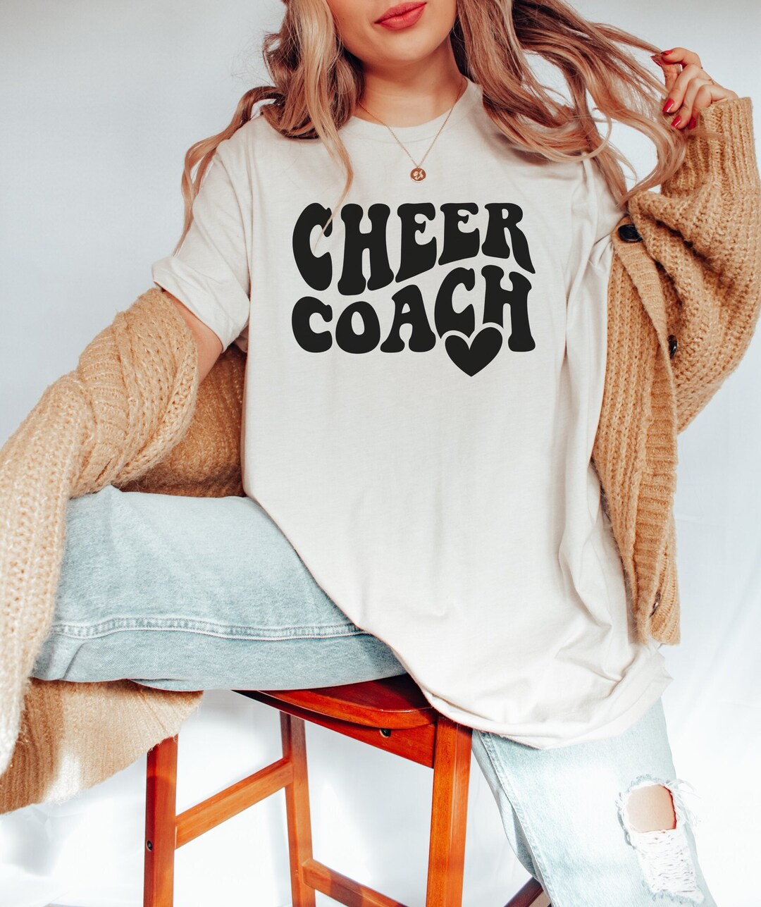 Cheer Coach T-shirt, Cheer Shirt, Cute Cheer Shirts, Gifts for ...