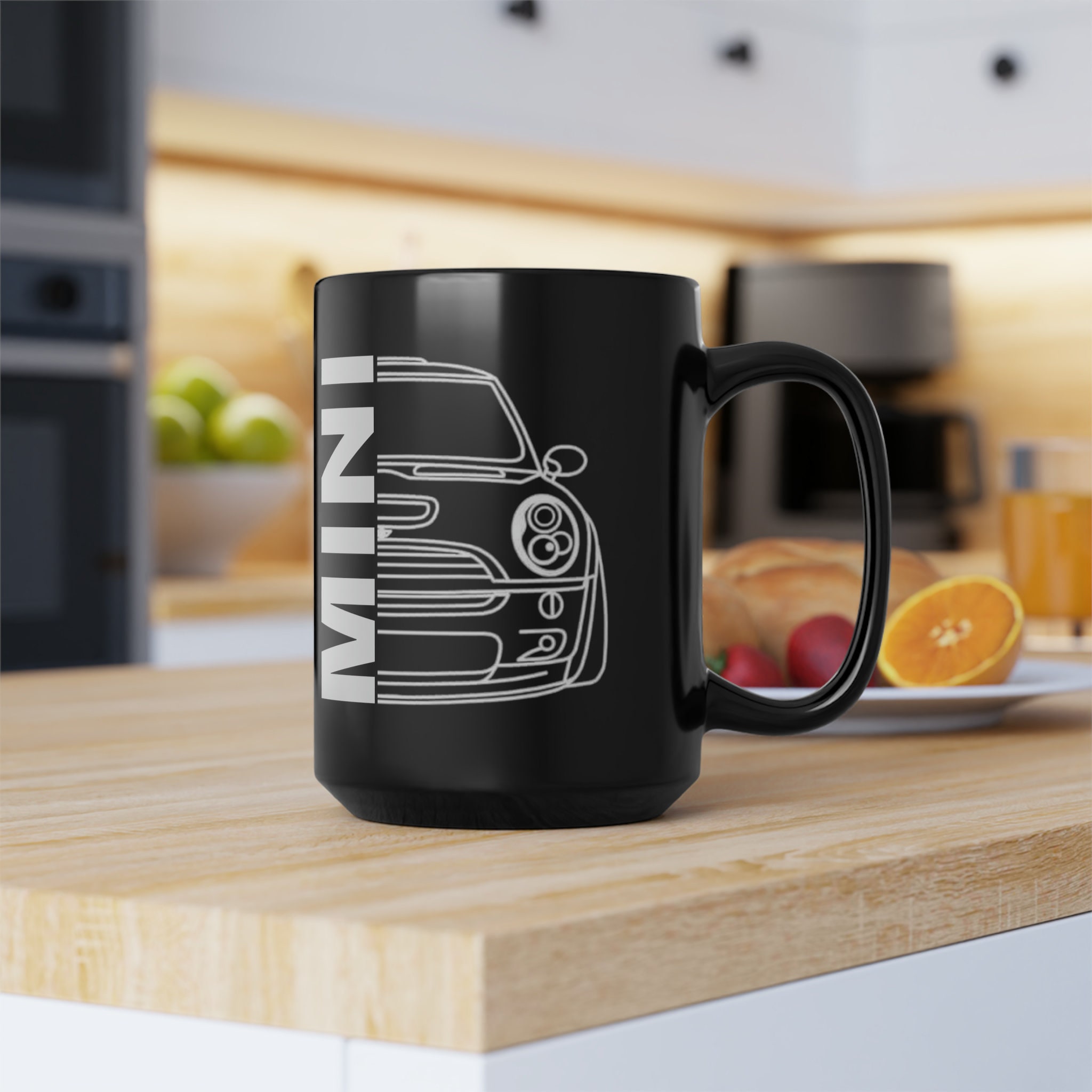 Tribute Mini Cooper Outline Coffee Mug Mini Cooper Mug - Etsy