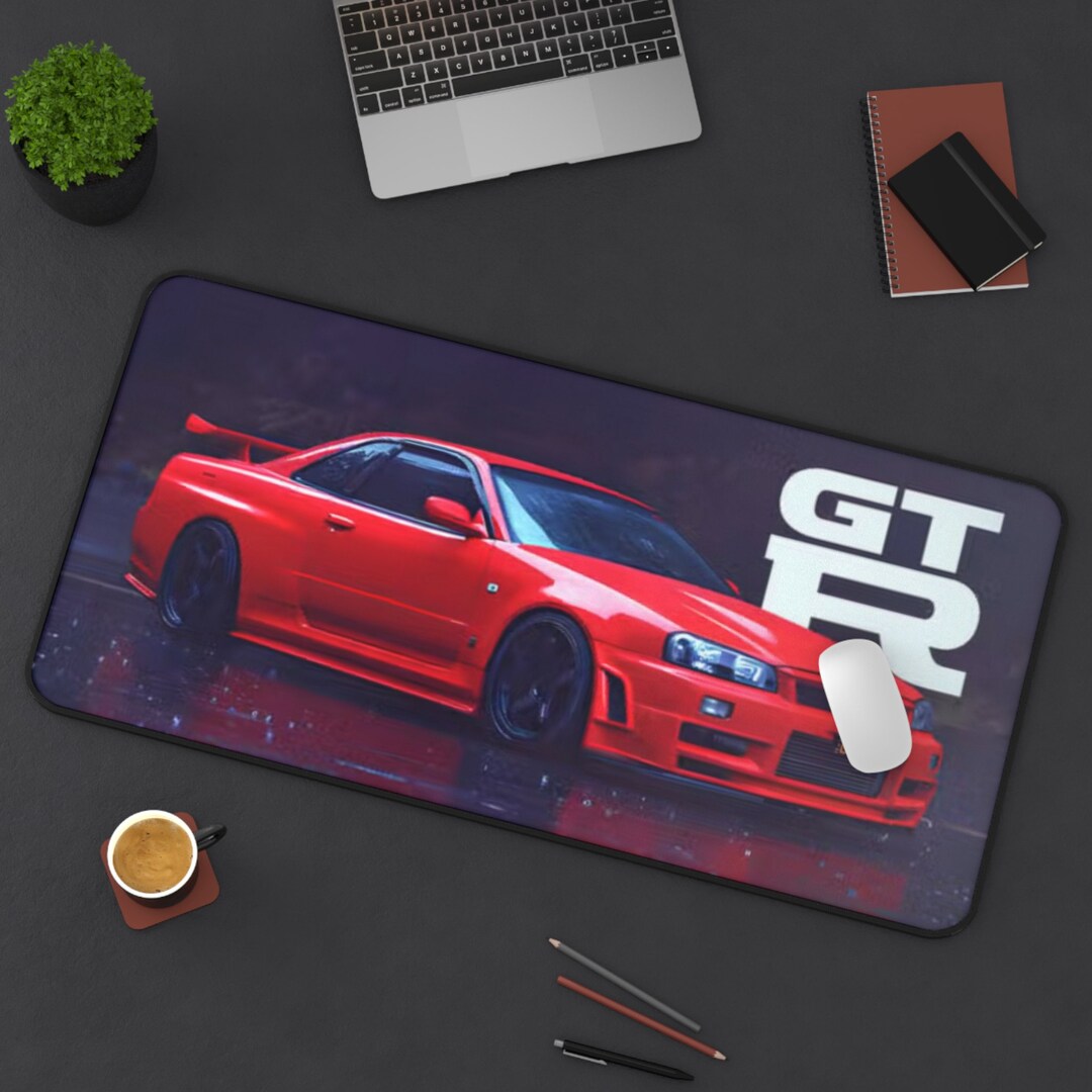 Novelty GTR R34 Gaming Mouse Pad, Skyline Xxl Gaming Mat, Skyline GTR ...