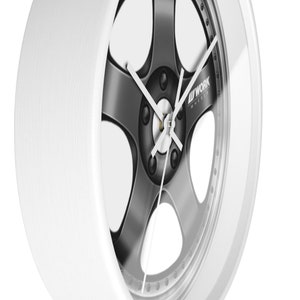 Work Meister Wheel Wall Clock, JDM Wheel Wall Clock, Garage Wall Clock ...