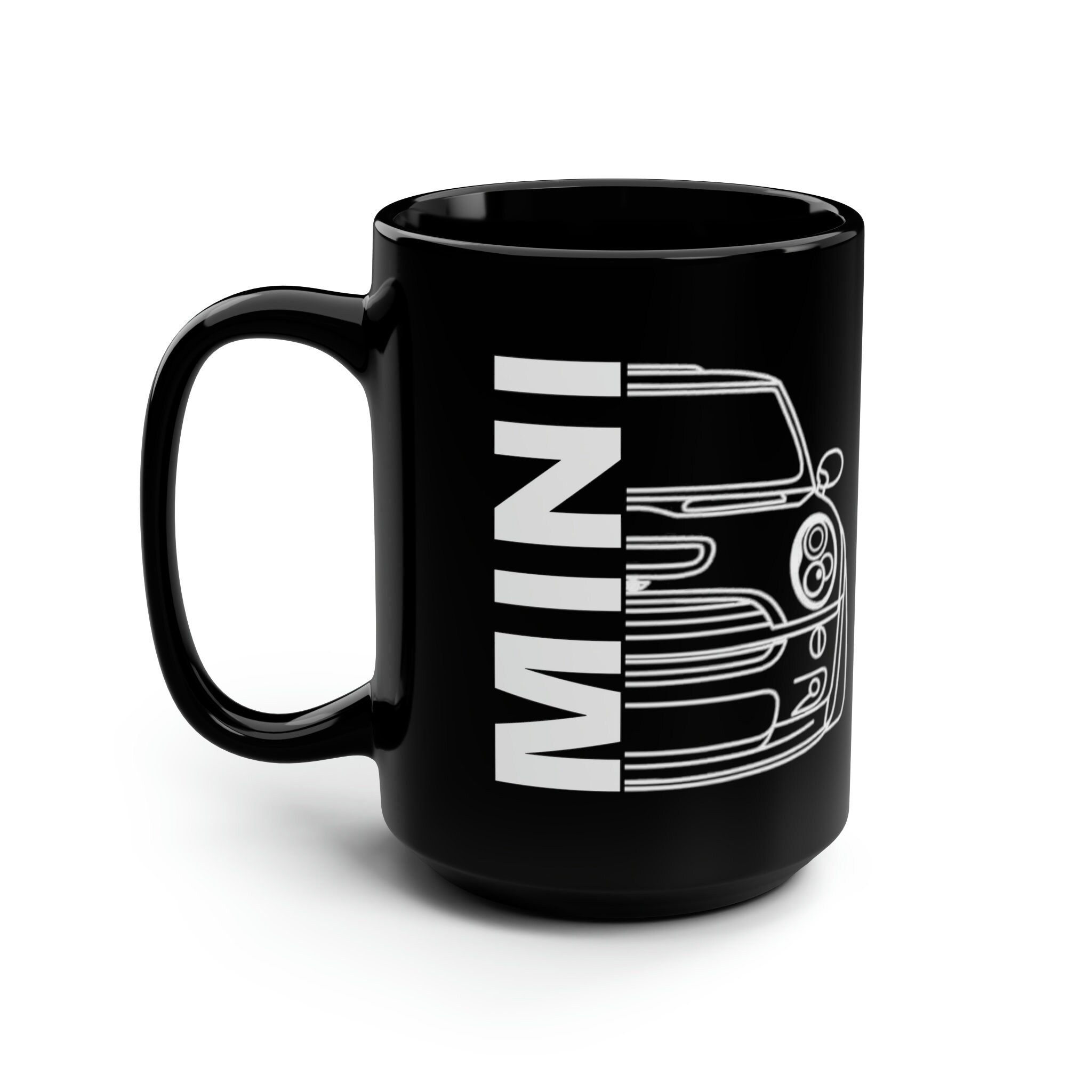 Tribute Mini Cooper Outline Coffee Mug Mini Cooper Mug - Etsy