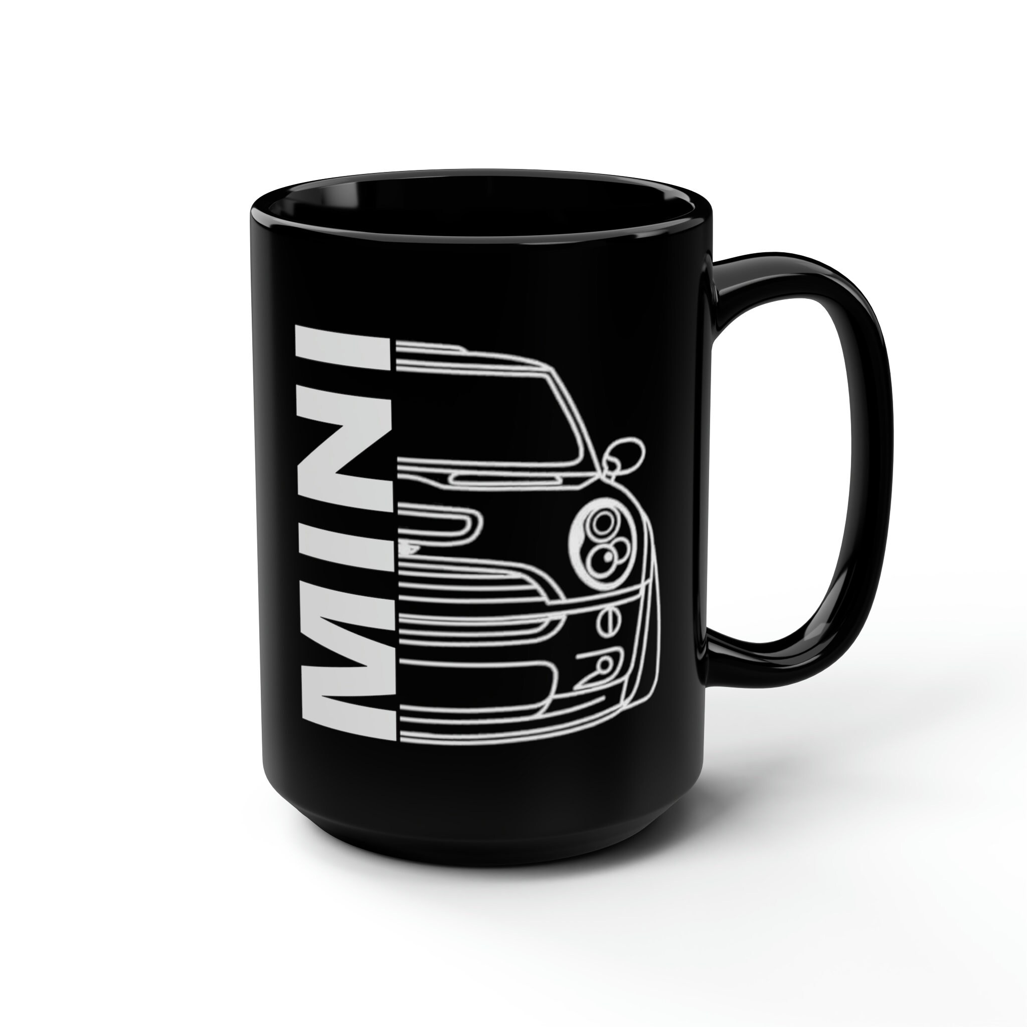Tribute Mini Cooper Outline Coffee Mug Mini Cooper Mug - Etsy