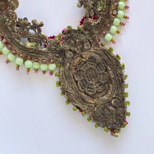 Vintage Michal Negrin Statement Necklace – Romantic Cameo Portrait With ...