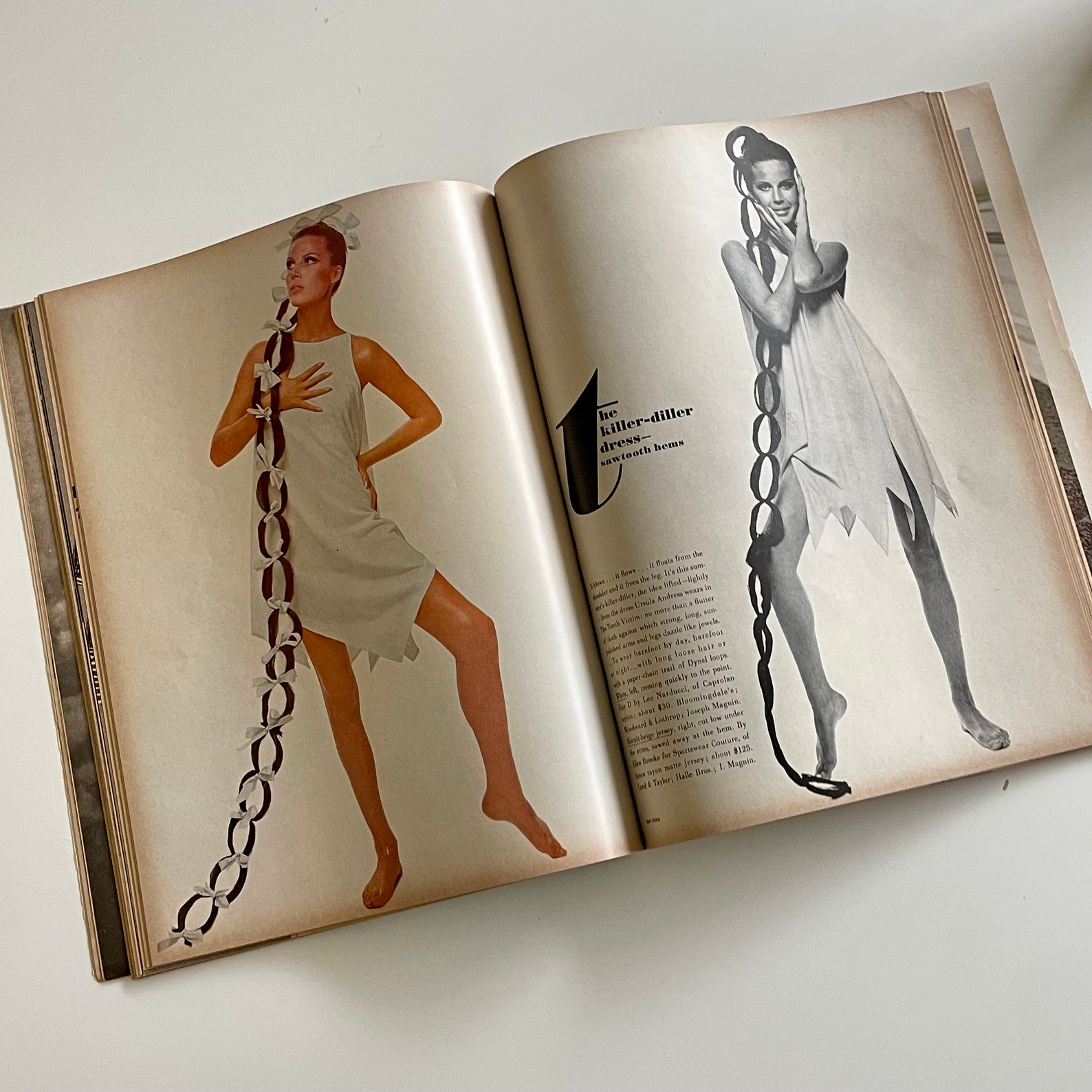 Vogue US May 1966 Magazine, Vintage American Fashion Magazine Bert ...