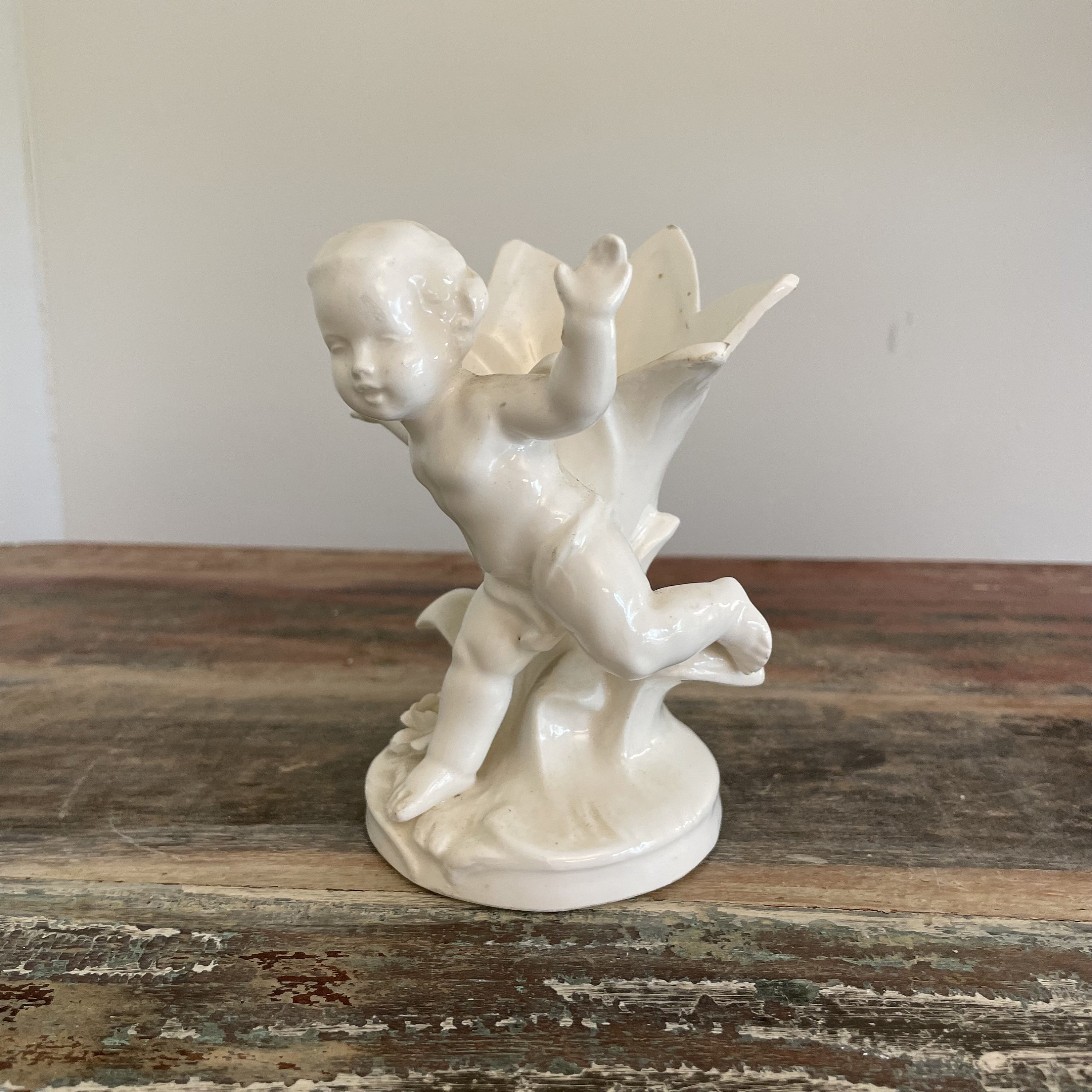 Vintage Ardalt Cherub Tulip Porcelain Bud Vase | Antique French Decor ...