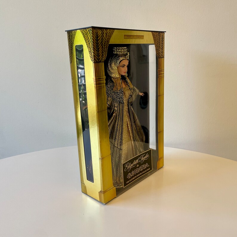 NRFB Elizabeth Taylor Cleopatra Barbie Doll, First in Series, Hollywood ...