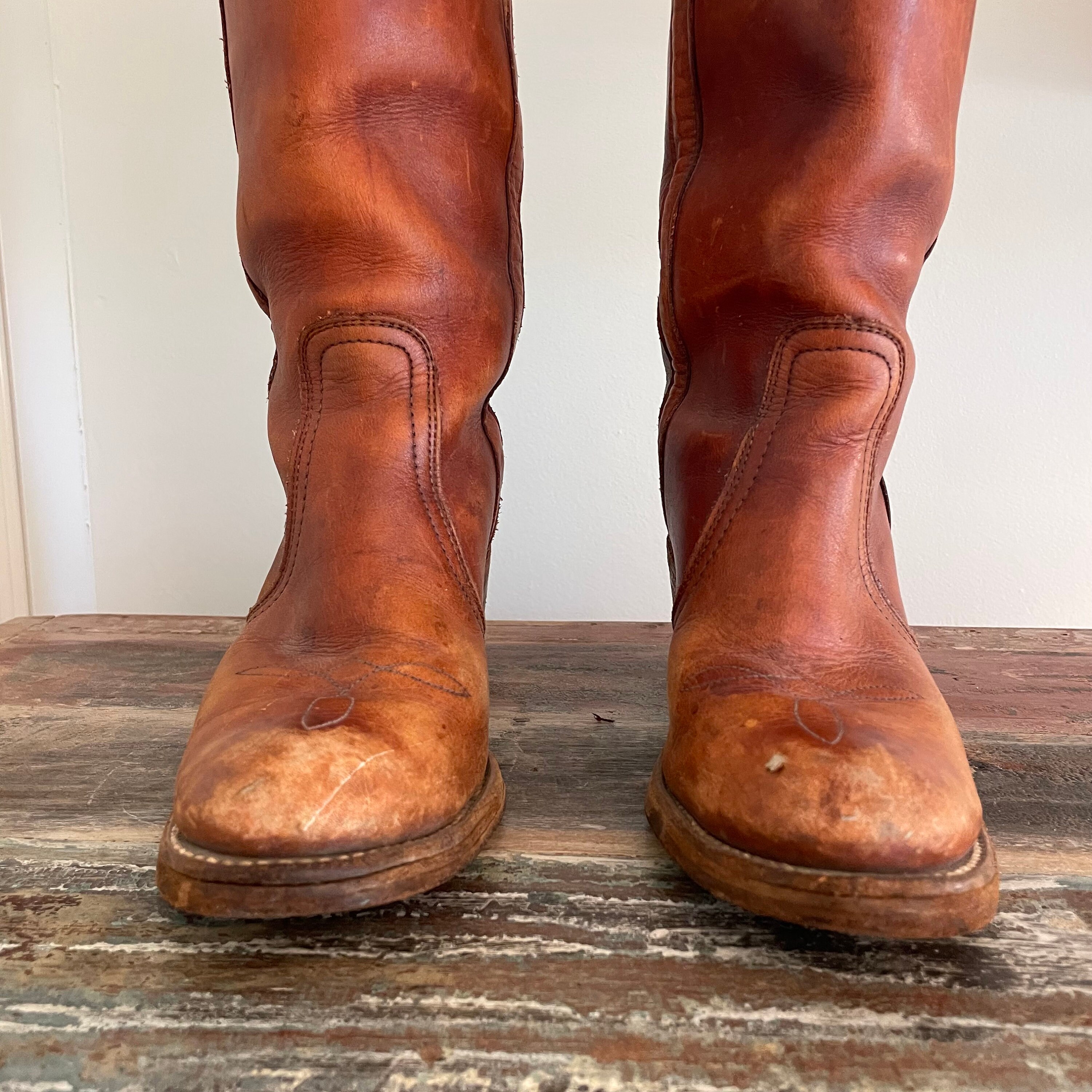 Vintage 60's FRYE Black Label Campus Boots Size 7 - Etsy
