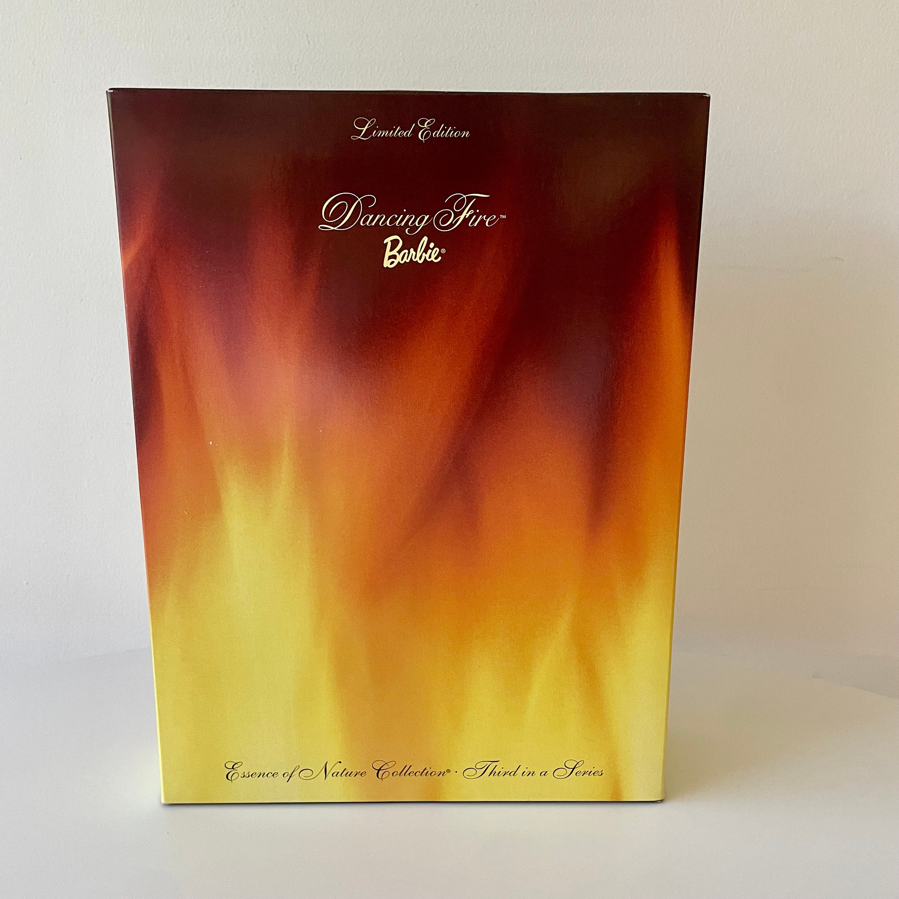 NRFB Dancing Fire Barbie Doll MIB, Essence of Nature Collection ...