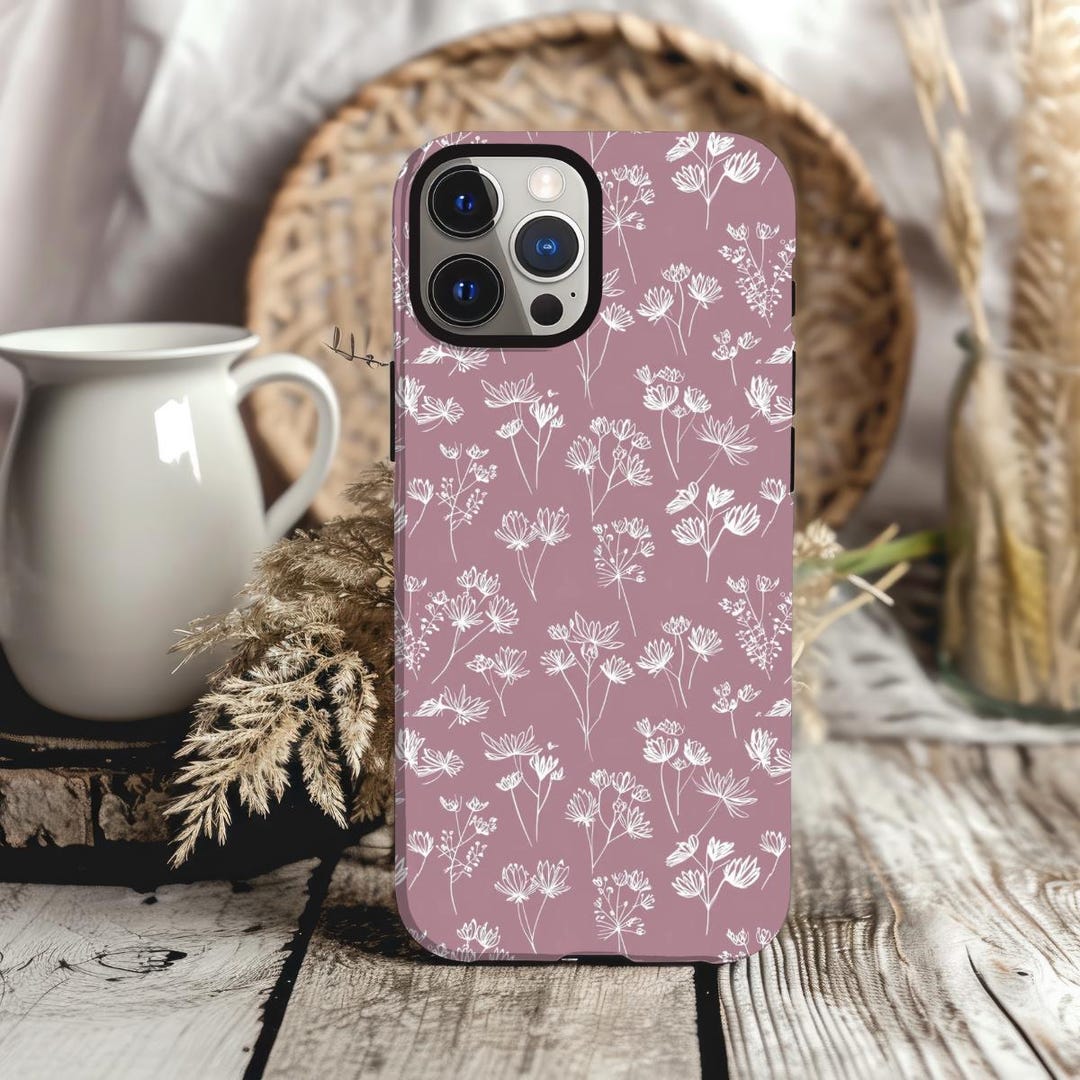 Wildflower Case,fall Phone Case,aesthetic Phone Case,flower Phone Case ...