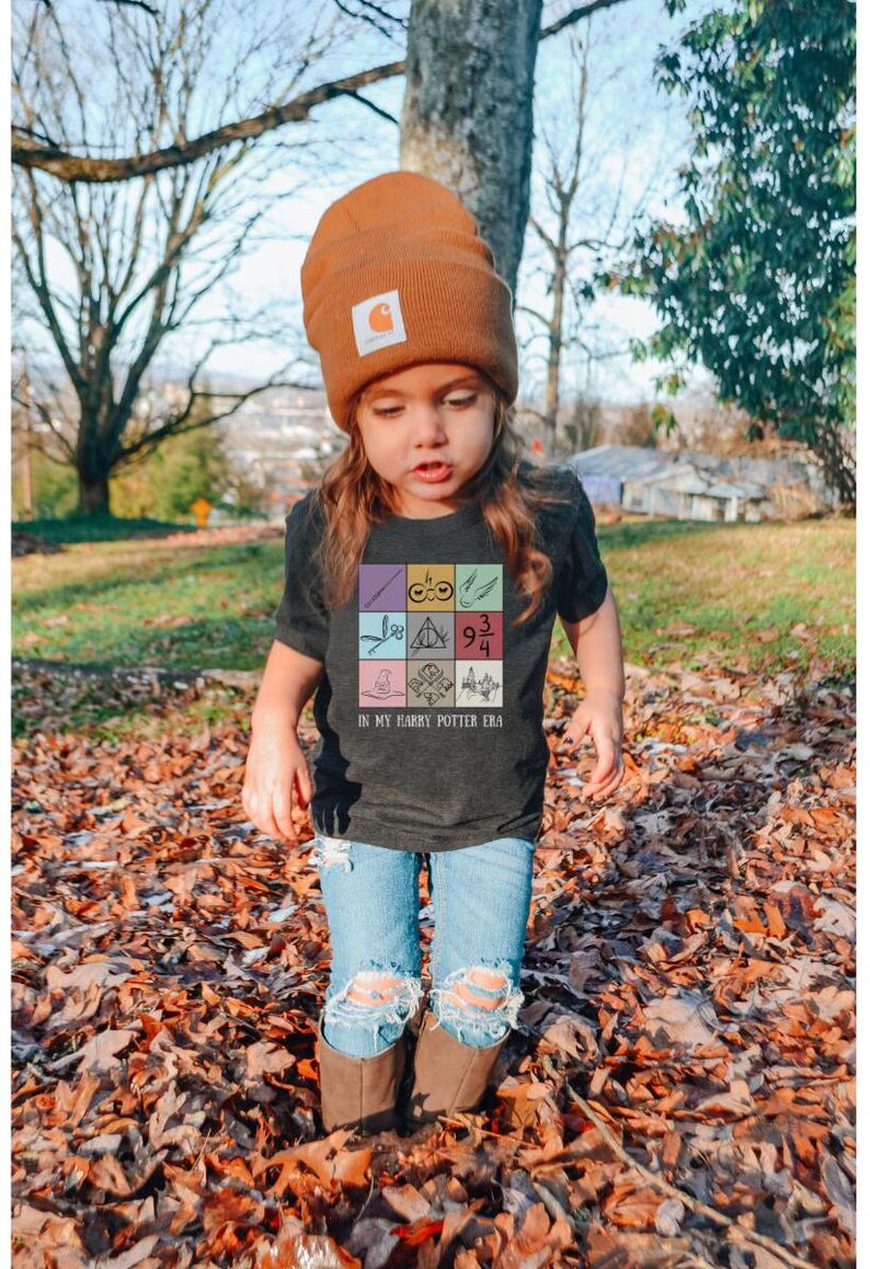 Kids Harry Potter Tshirt, in My Era, Bookworm Shirt, Hufflepuff Nerd ...