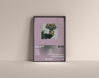 Ariana Grande Sweetener Poster, Ariana Grande Gift Poster, Ariana ...