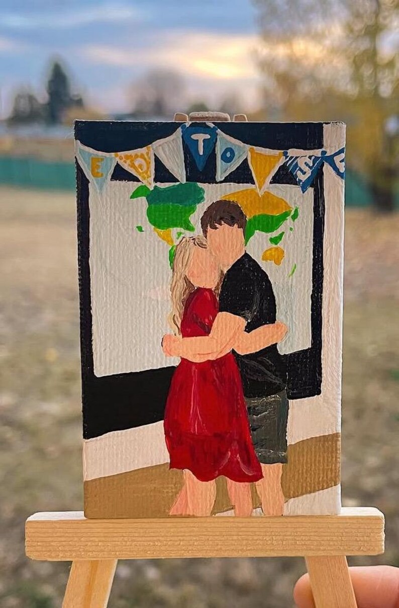 CUSTOM Family Faceless Paintings Acrylic - Etsy