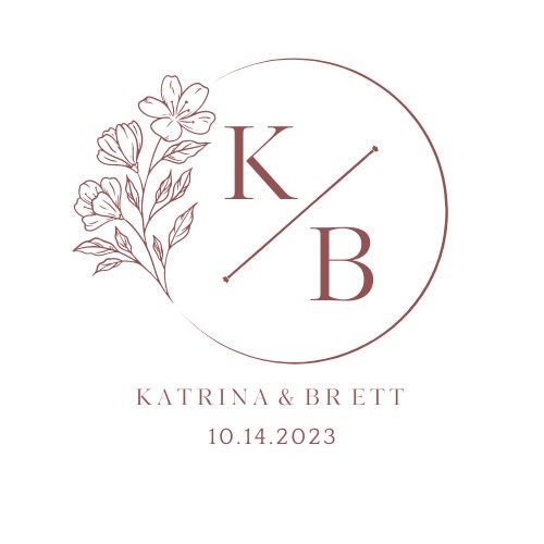 Couple Monogram for Wedding, Wedding Monogram Template, Initial Logo ...