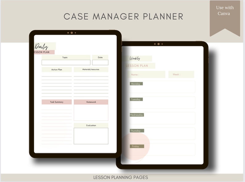 IEP Binder | Case Manager Planner | Digital Teacher Planner | Special ...