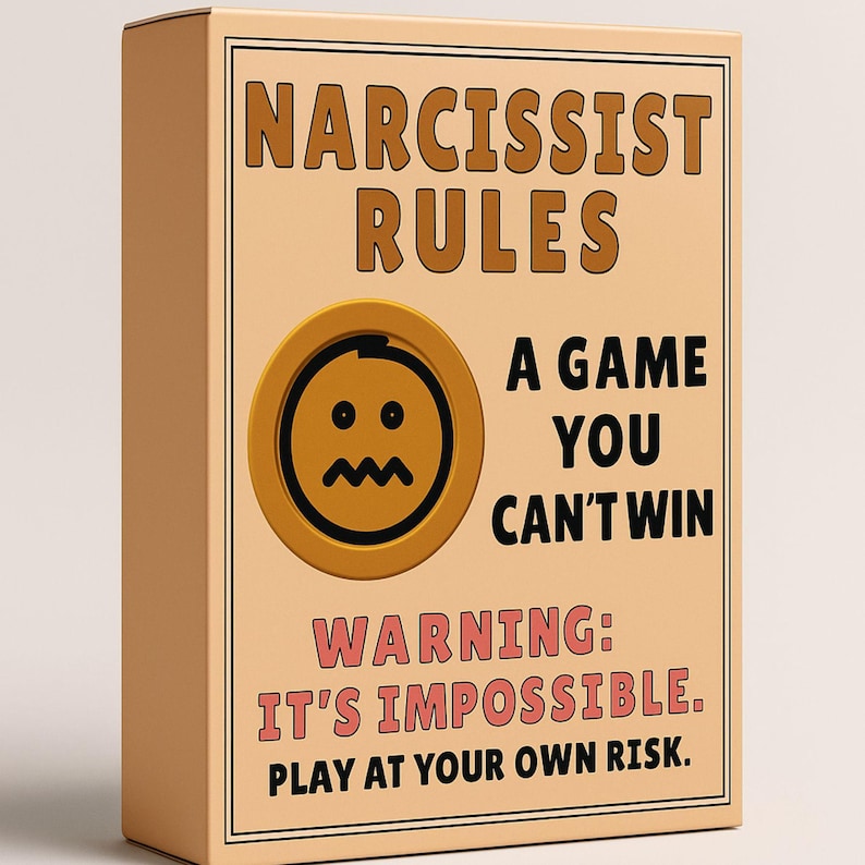 Narcissist Card Game Printable – Gaslighting & Toxic Tactics Survivor ...