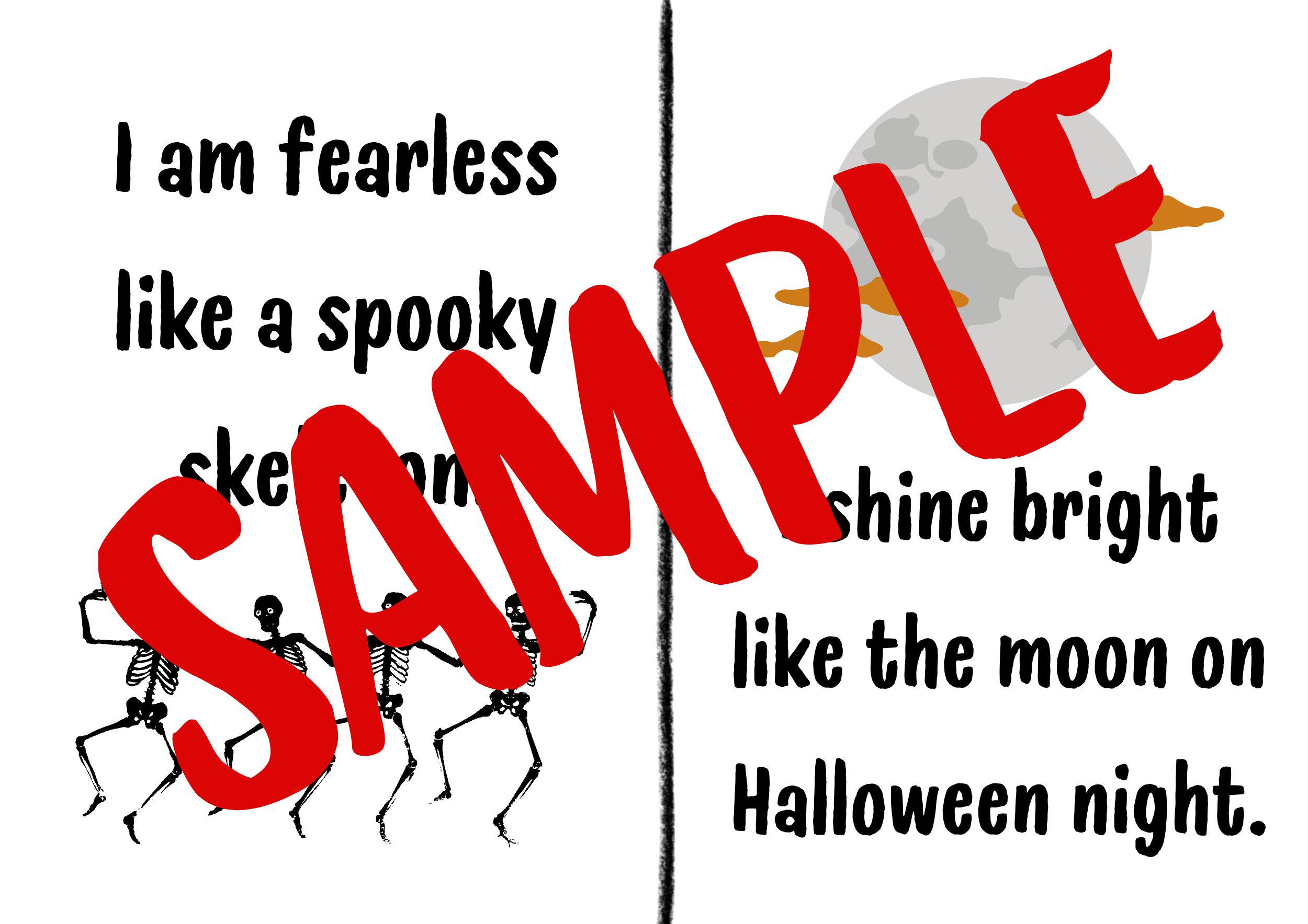 Halloween Affirmations for Kids Positive & Fun Halloween-themed ...