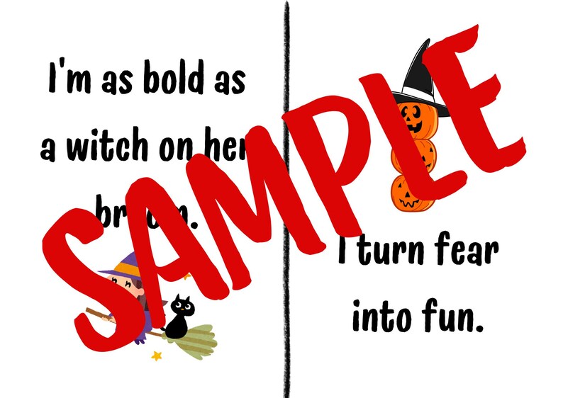 Halloween Affirmations for Kids Positive & Fun Halloween-themed ...
