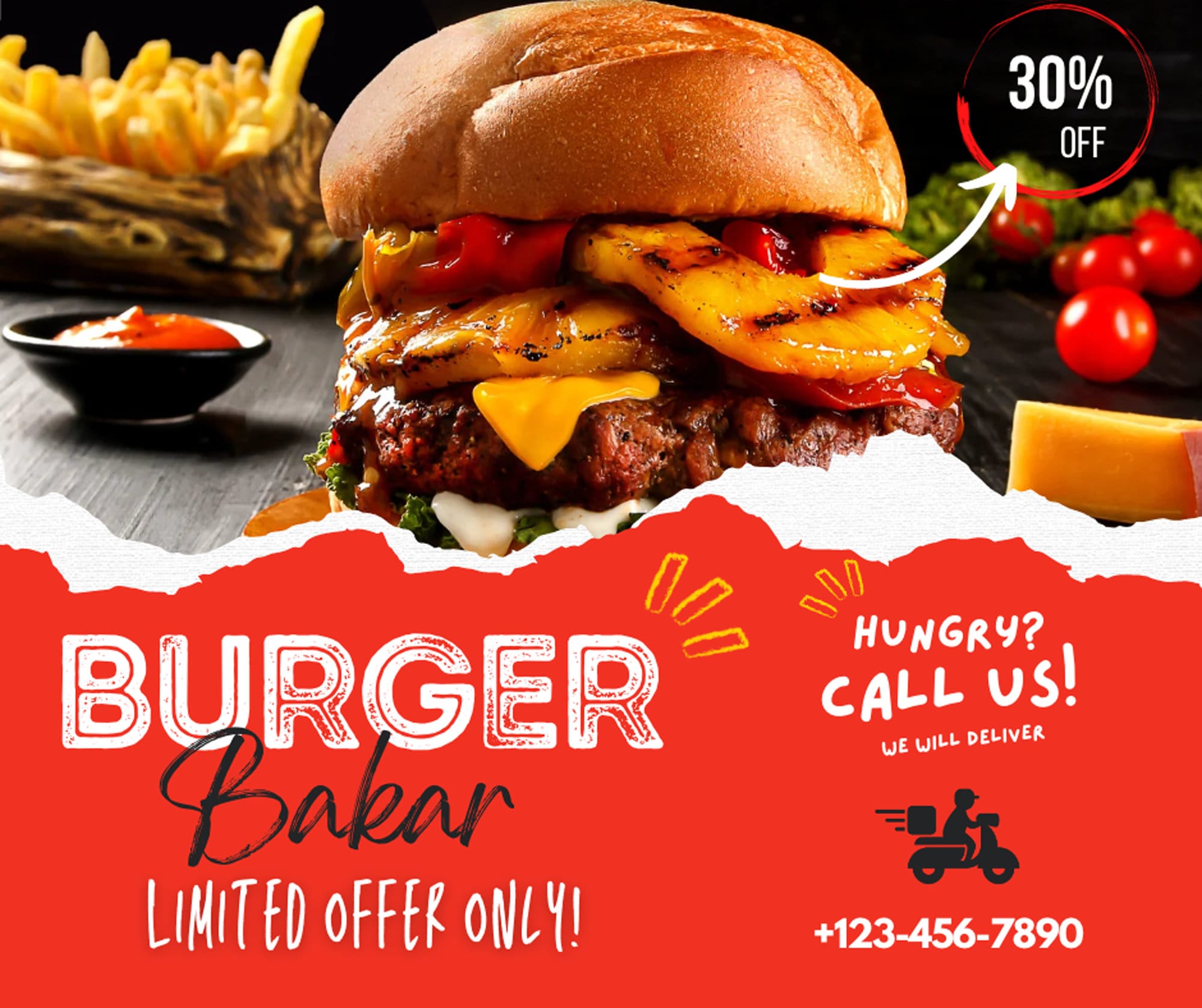 30 Food Canva Premium Editable Templates Collection - Etsy