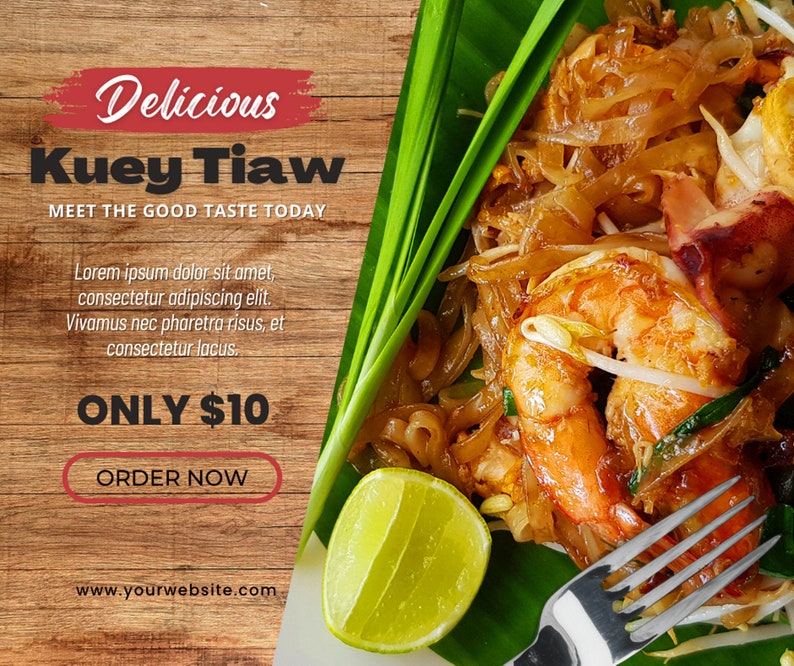 30 Food Canva Premium Editable Templates Collection - Etsy