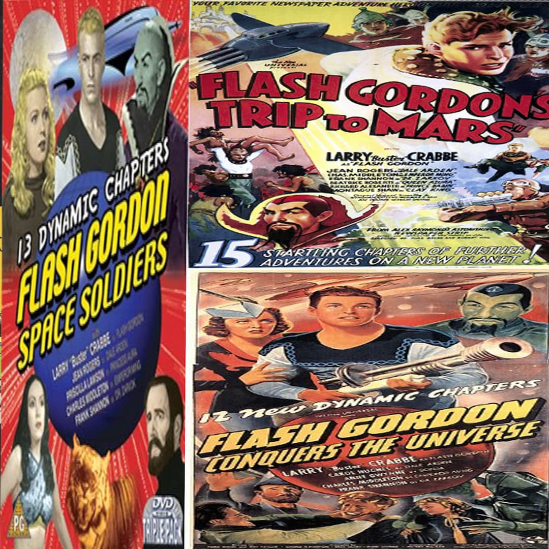 Flash Gordon 1936 40 80 Series 3 Set - Etsy