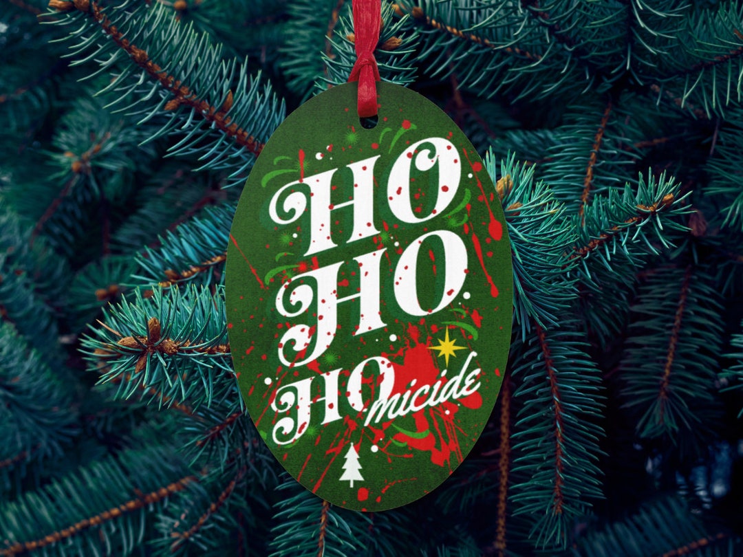 True Crime Ornament Crime Christmas Ornament Crime Junkie - Etsy