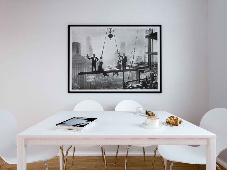 1930s Lunch at the Waldorf, Iron Workers Lunch on Steel Beam, Vintage ...