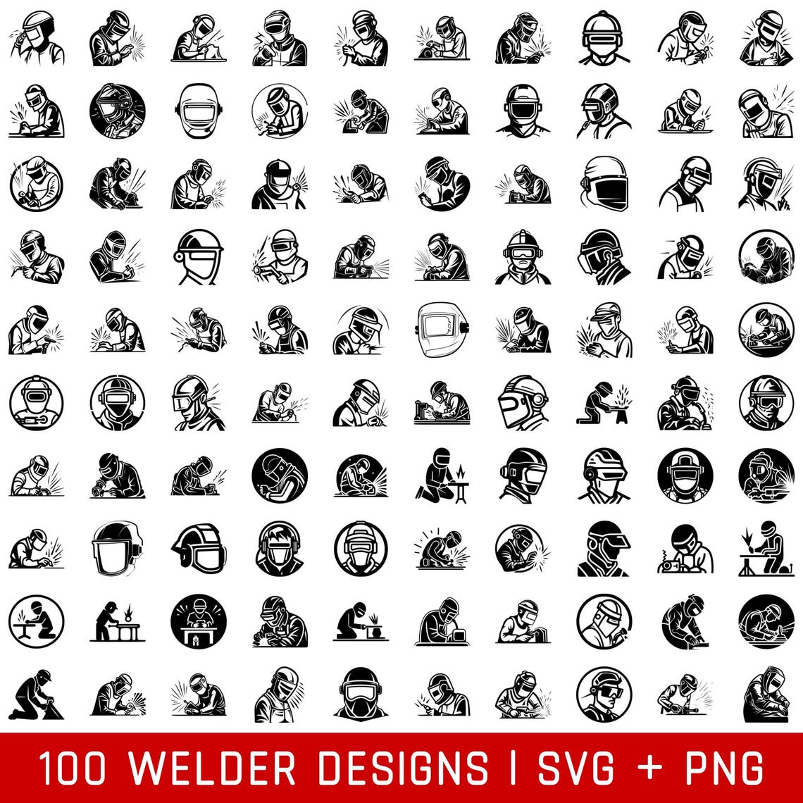Welder SVG Bundle Welder PNG Bundle Welder Clipart Welder SVG Cut Files ...