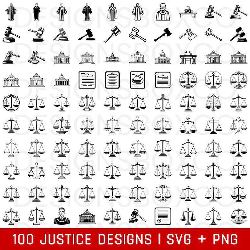 Justice SVG Bundle - Justice PNG Bundle - Justice Clipart - Justice SVG ...
