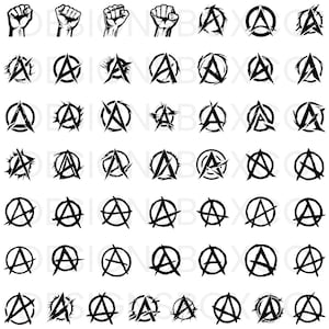 Anarchy SVG Bundle - Anarchy PNG Bundle - Anarchy Clipart - Anarchy SVG ...