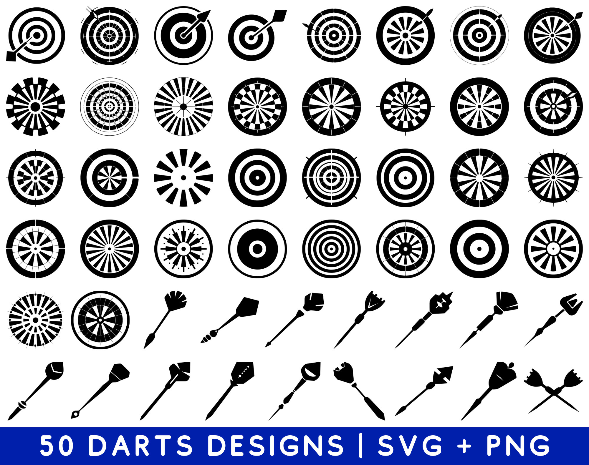 Darts SVG Bundle Darts PNG Bundle Darts Clipart Darts SVG Cut Files for ...