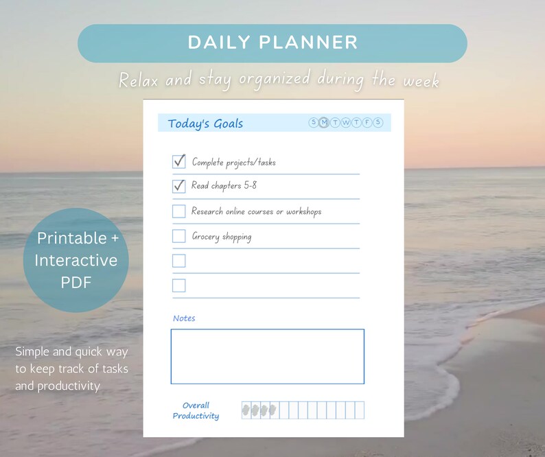 Simplify Your Day: Minimalist To-do List - Etsy