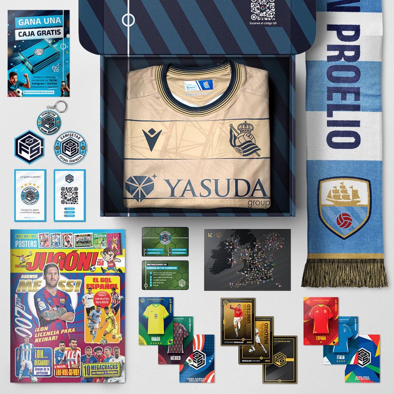 Football Mystery Box - Premium (men) - Surprise Football Jerseys (adult ...