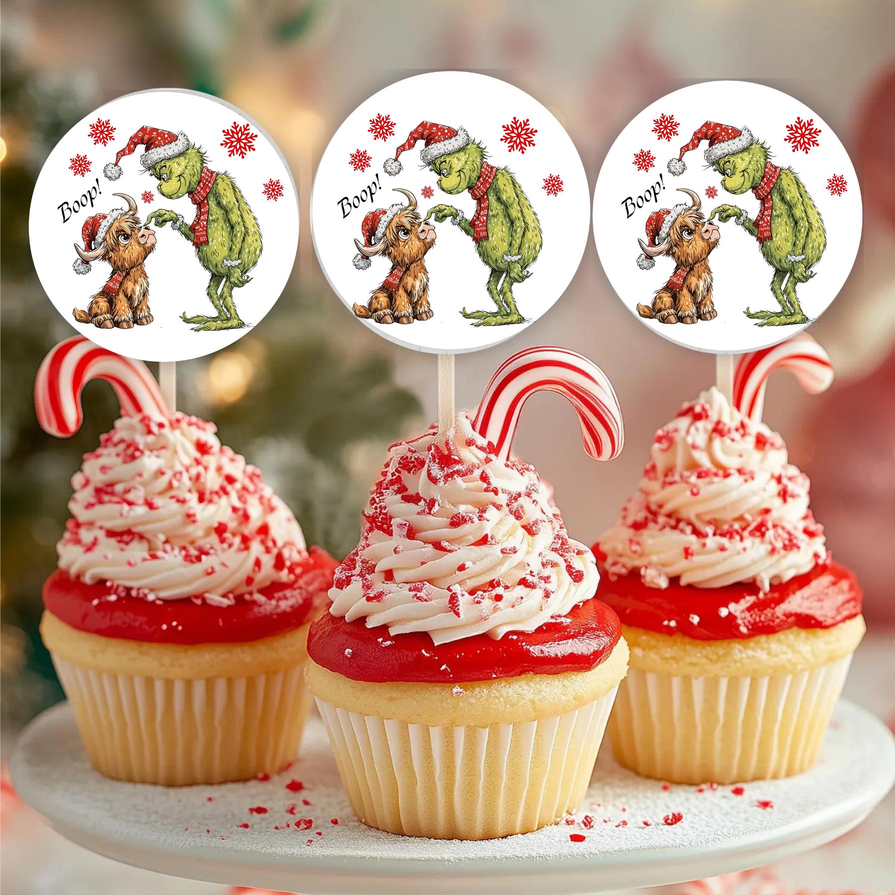 Christmas Highland Cow PNG: Grinch Clipart (digital Download) - Etsy