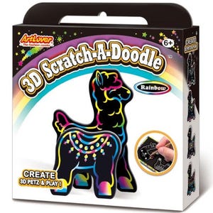 Multiple Animal Themed Scratch-a-doodle Art Piece Kit for Kids || Arts ...