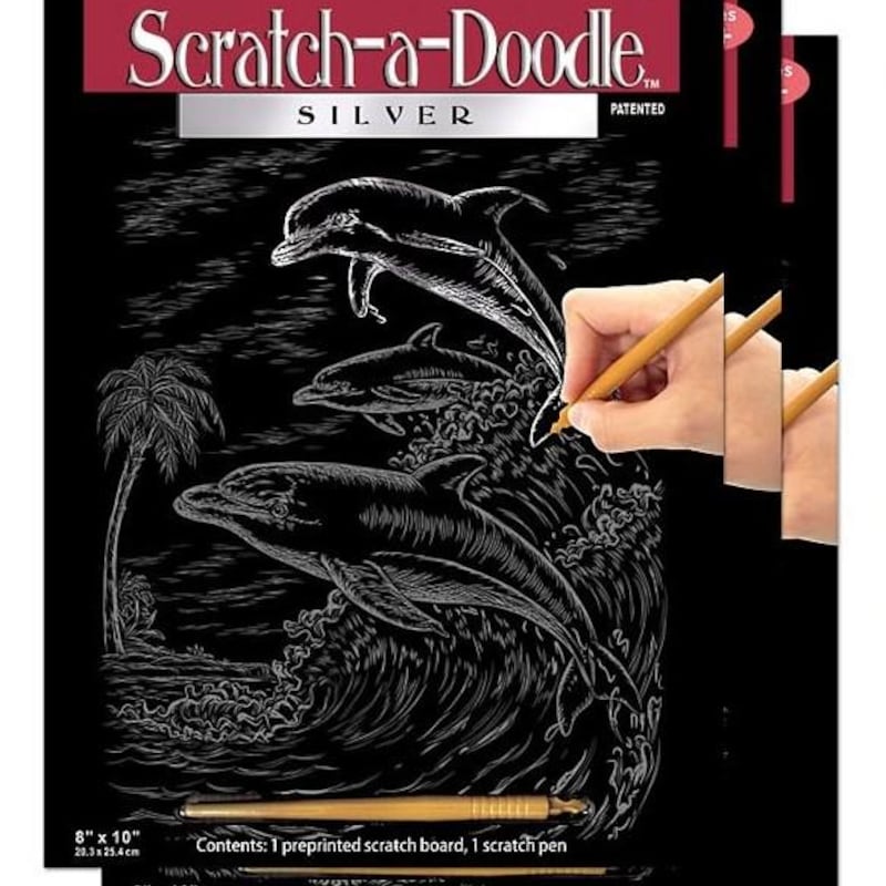 Adult Scratch Art - Etsy