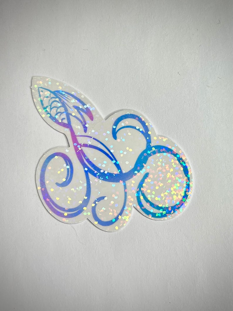 Fish Sketch Sticker - Waterproof Decal for Laptops, Notebooks, Tumblers ...