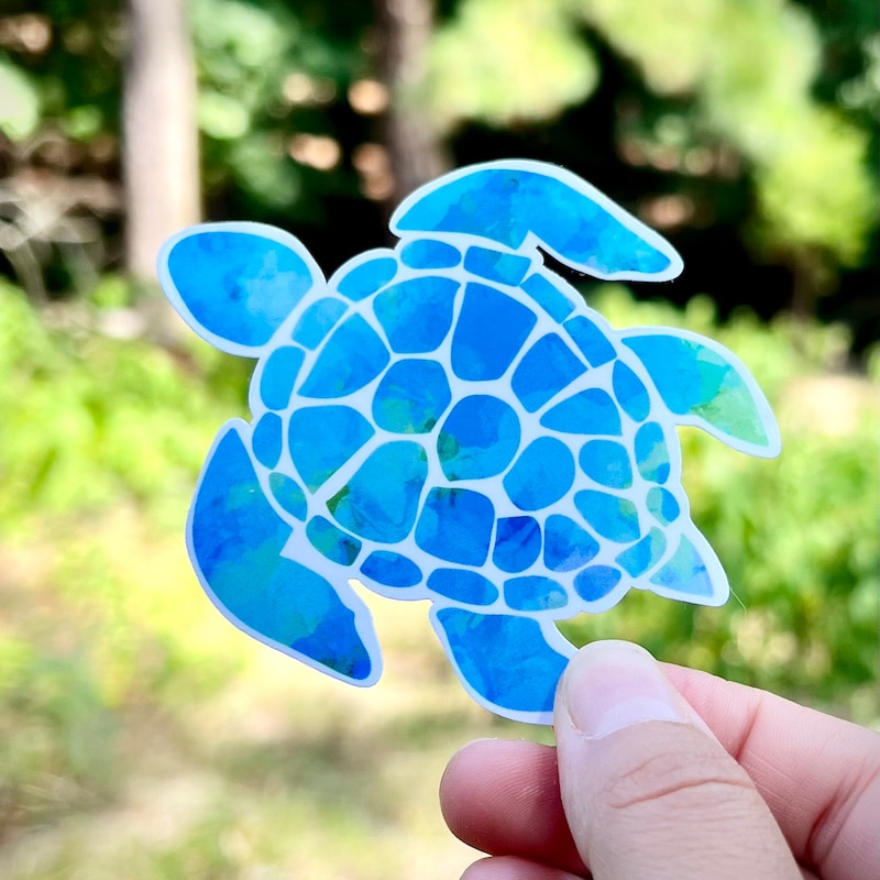 Sea Turtle Decal - Etsy