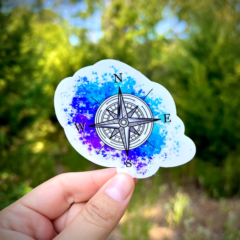 Compass Decal - Etsy